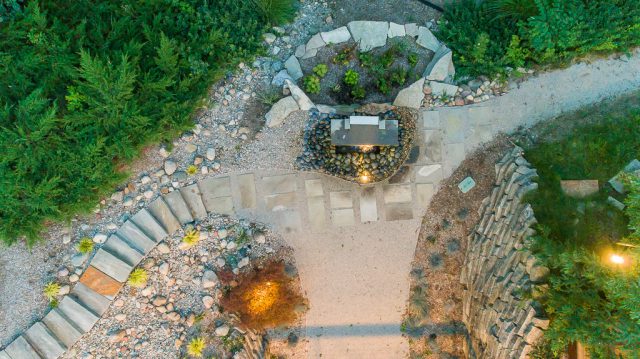 Zen Modern Water Feature - Lotus Gardenscapes